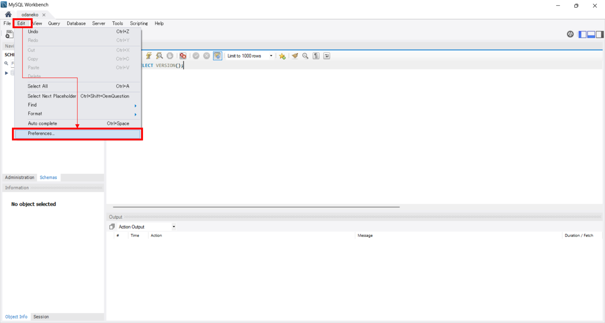 【MySQL Workbench】タイムアウト時間を変更する | おだねこのITブログ