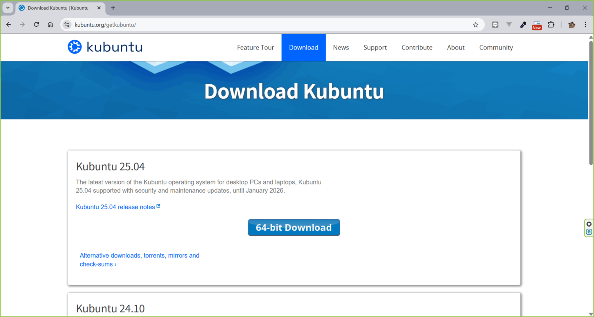 【Linux/Kubuntu】ISOファイルをダウンロードしてみる | おだねこのITブログ