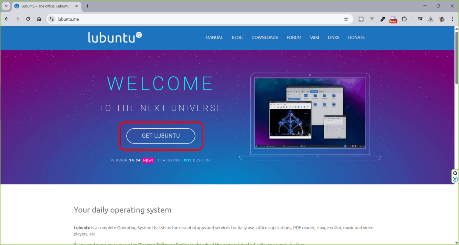 【Linux/Lubuntu】ISOファイルをダウンロードしてみる | おだねこのITブログ