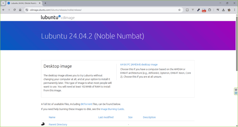 【Linux/Lubuntu】ISOファイルをダウンロードしてみる | おだねこのITブログ