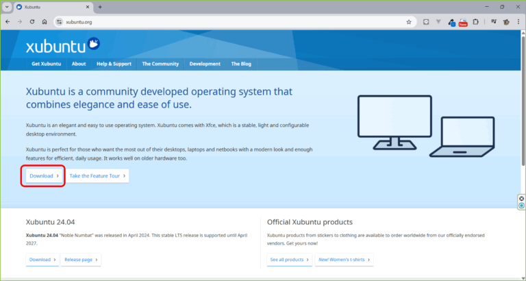 【Linux/Xubuntu】ISOファイルをダウンロードしてみる | おだねこのITブログ